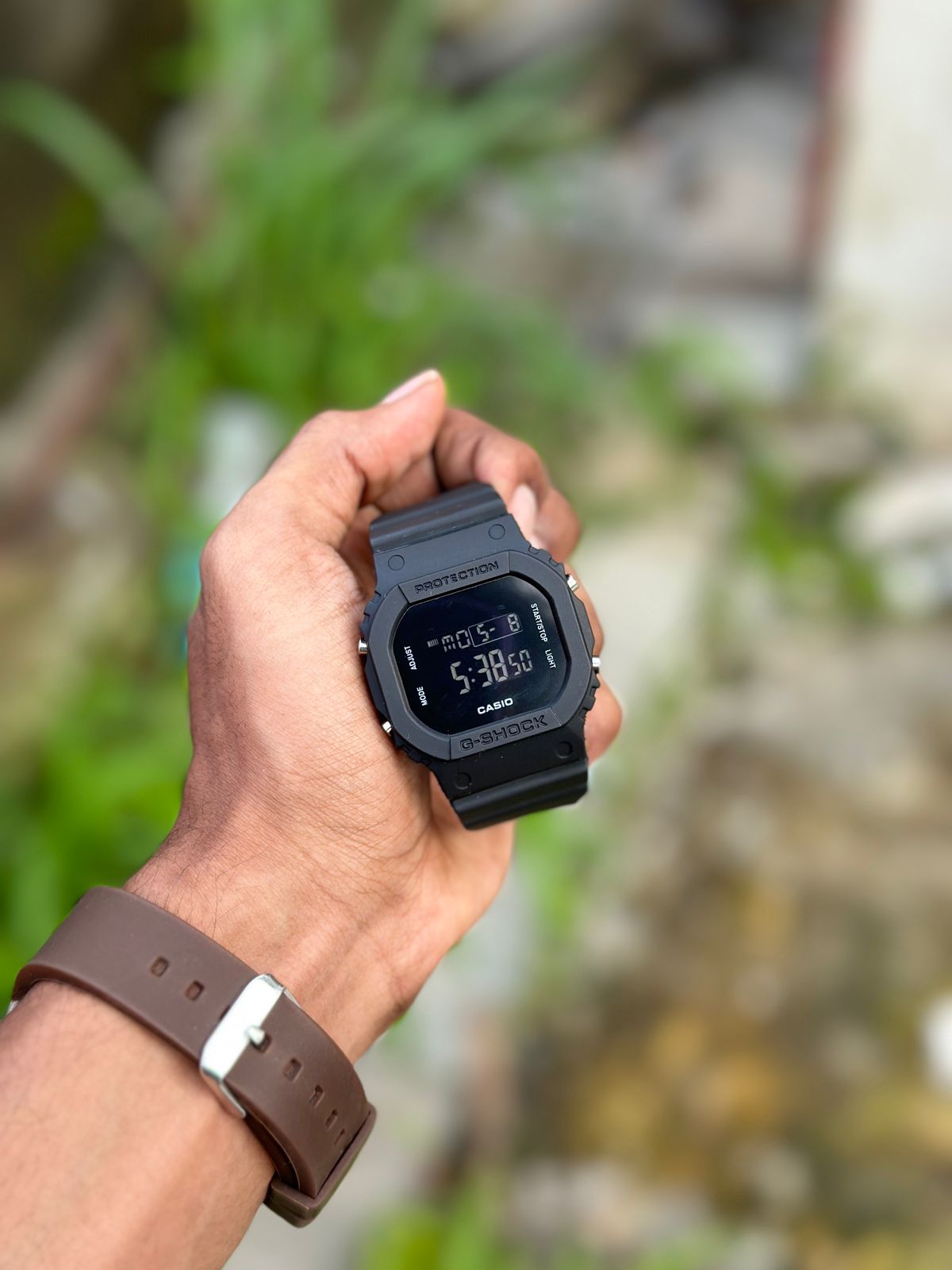 Small Square Digital Fast Selling Black Watch — Ehub